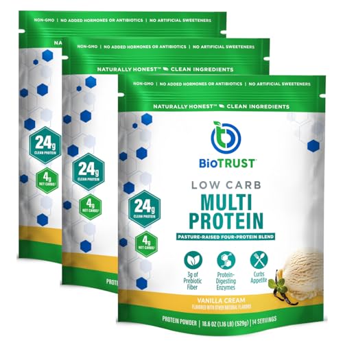 BioTrust whey protein vanilla flavour