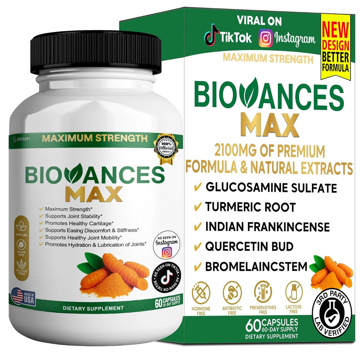 Biovances Max Joint Support capsules
