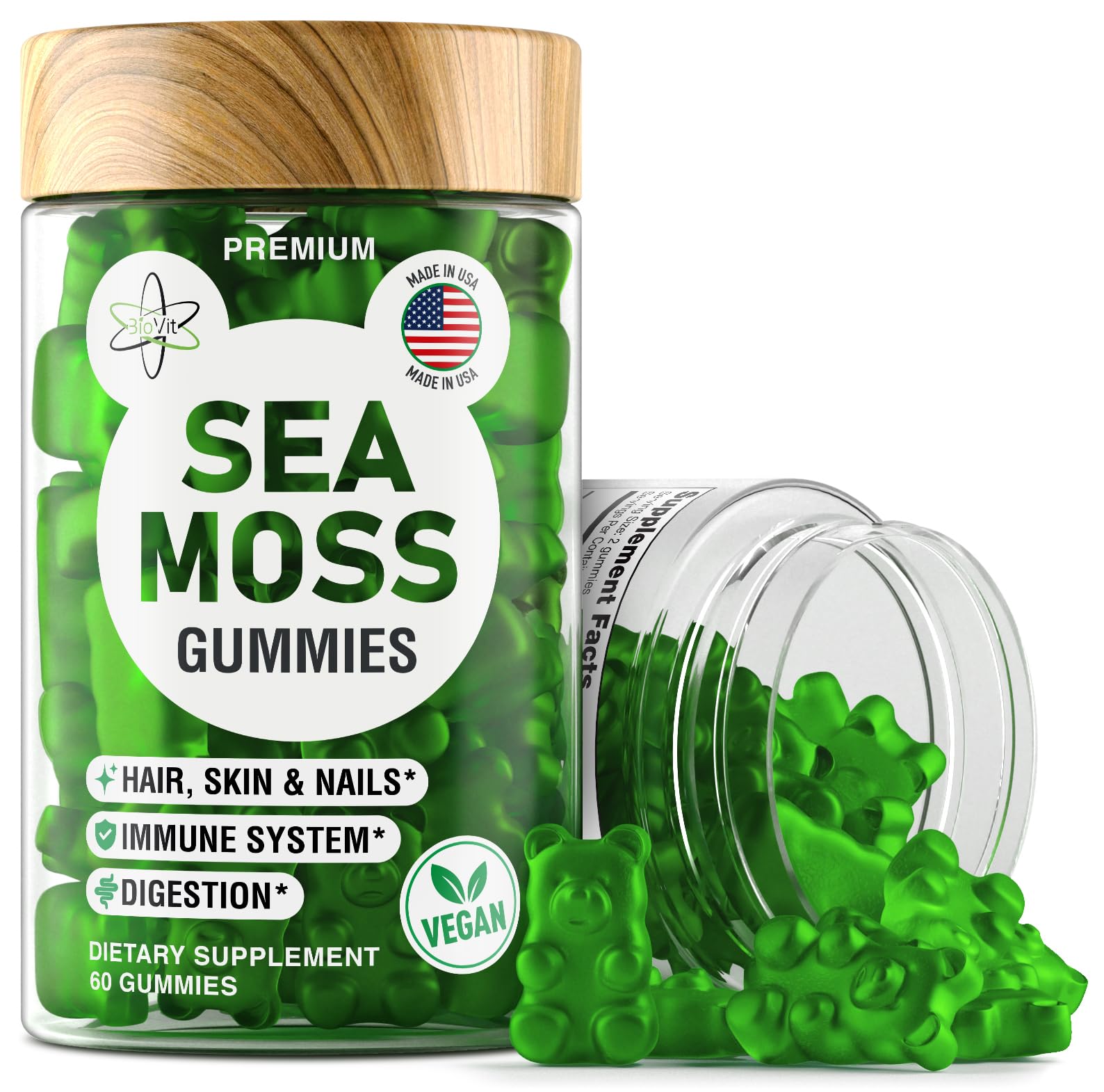 BioVit Sea Moss gummies for adults