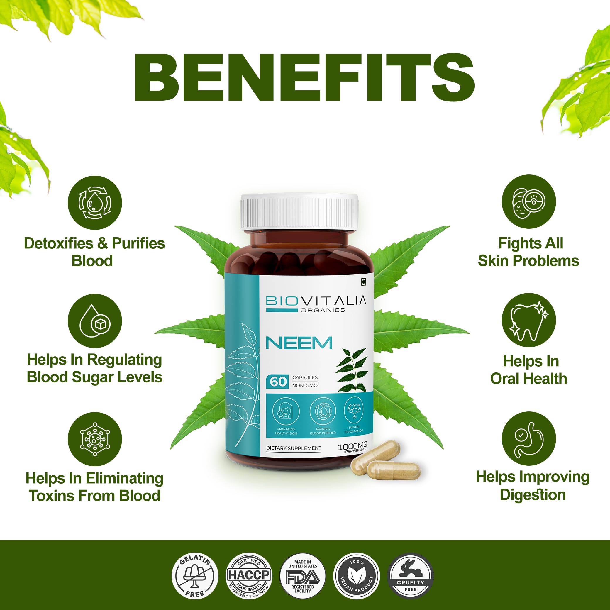 Biovitalia herbal supplement for wellness