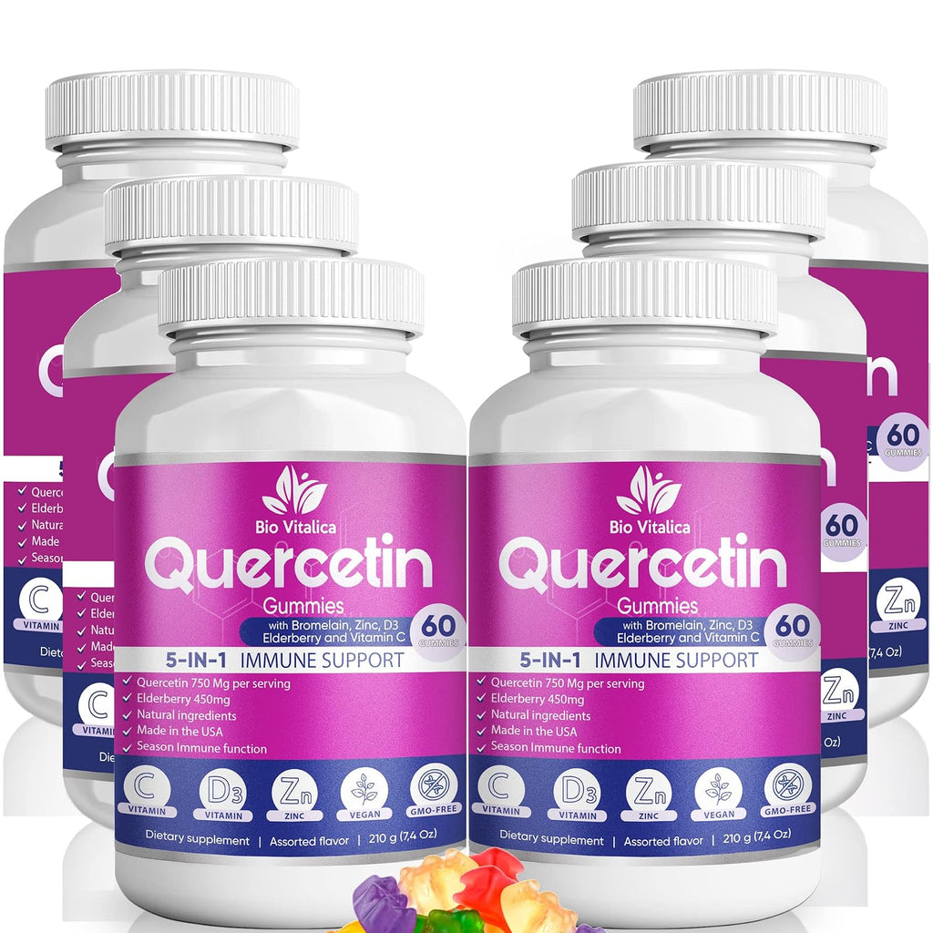 BioVitalica Quercetin gummies for immune support