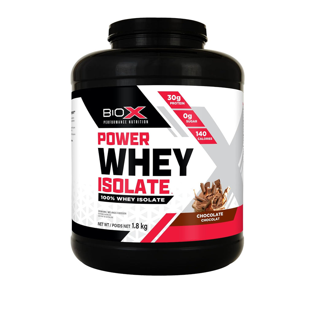 BioX Power Whey Isolate chocolate protein