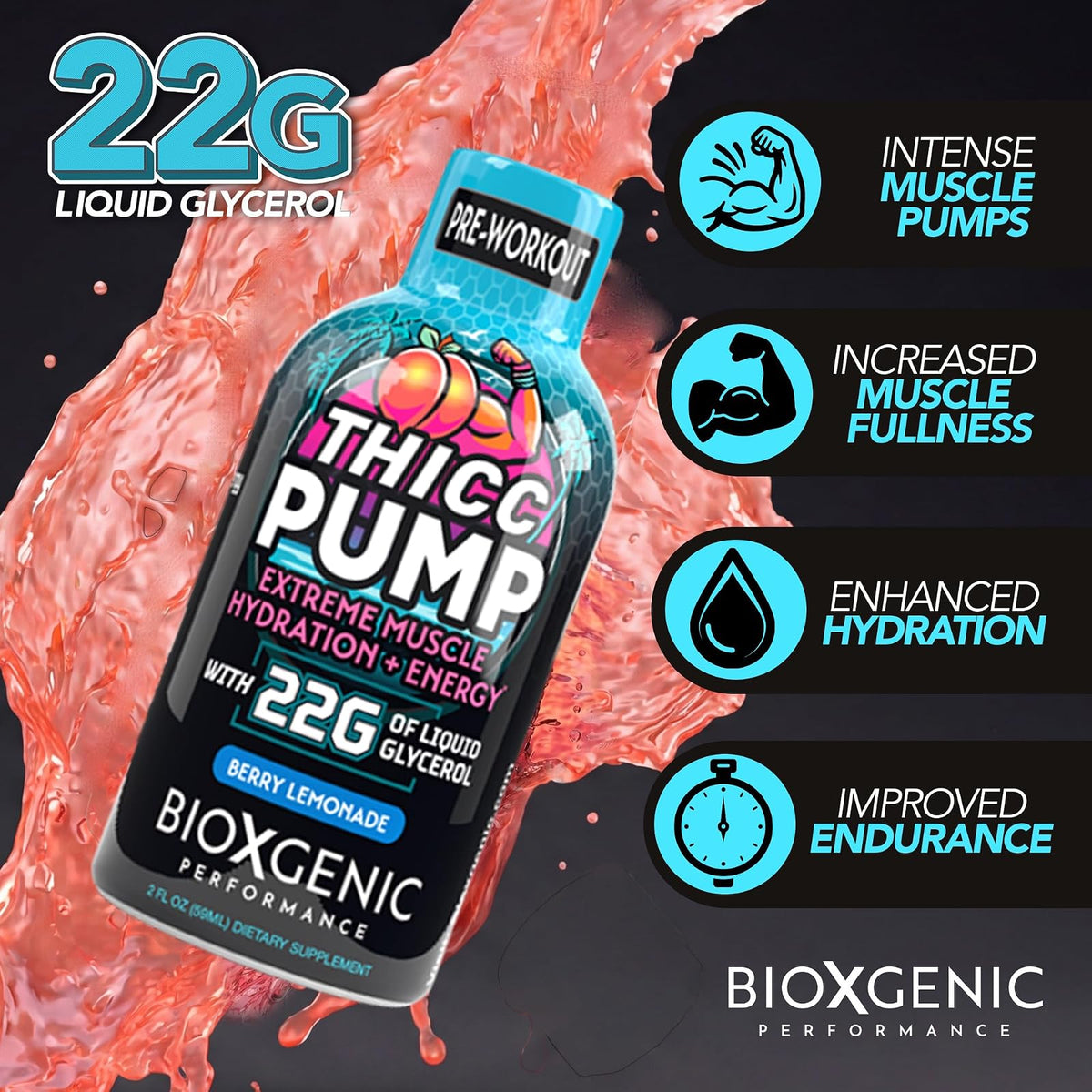 BioXgenic Thicc Pump performance enhancing formula