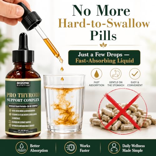 BIOZQYNK thyroid drops for balance