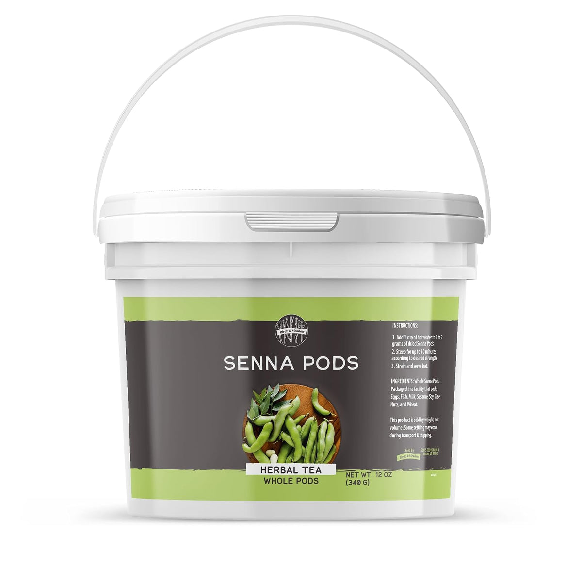 Birch & Meadow senna pods herbal tea