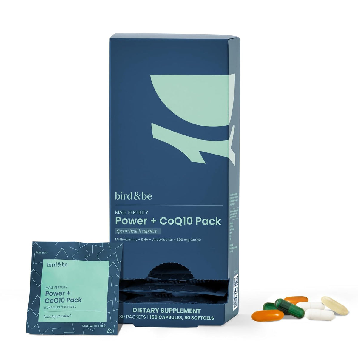 bird&be male fertility support capsules