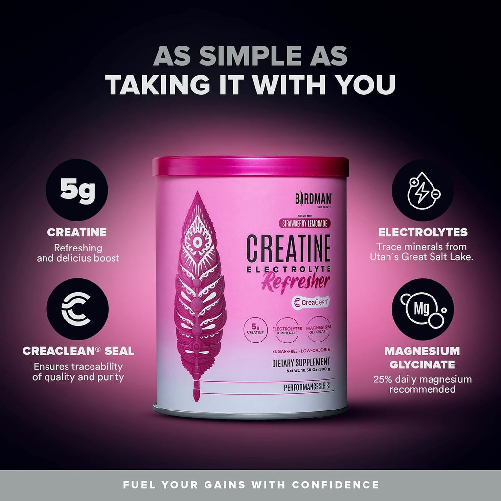 BIRDMAN creatine for muscle recovery
