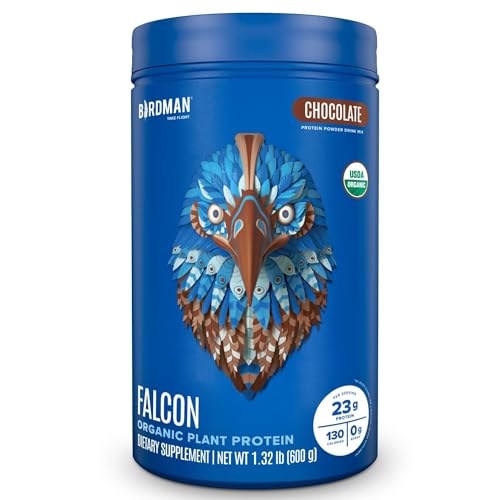 BIRDMAN vegan protein powder chocolate