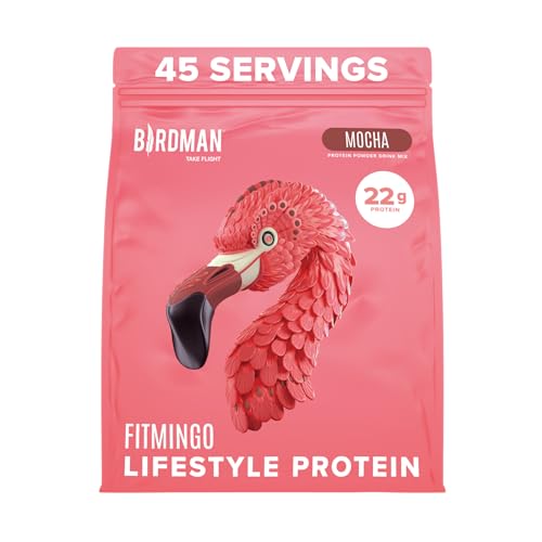 BIRDMAN vegan protein powder mocha