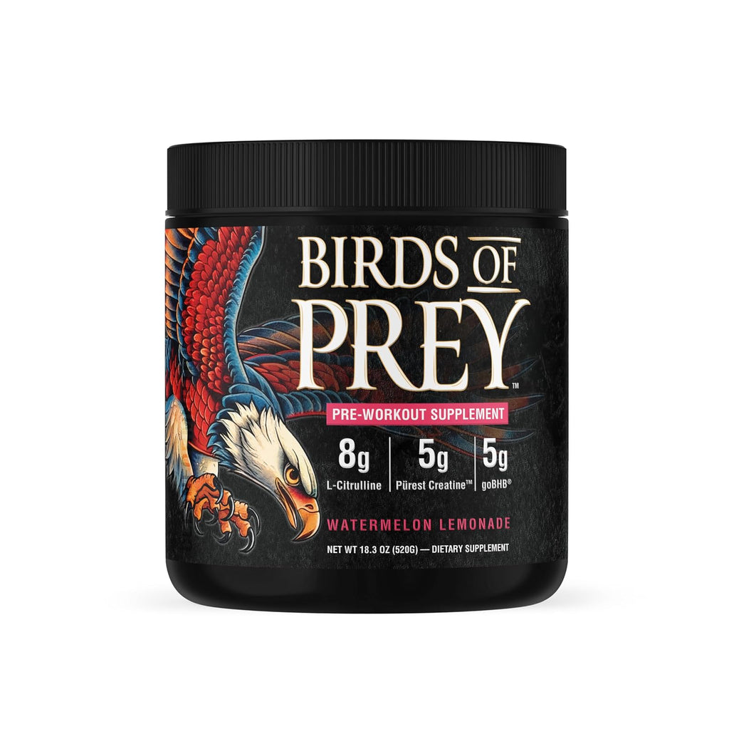Birds of Prey pre-workout powder