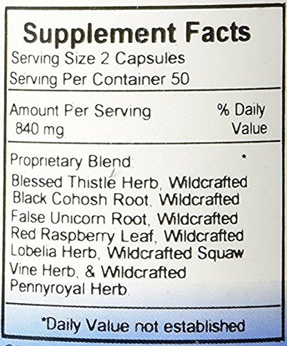 Birth-prep capsules for healthy moms