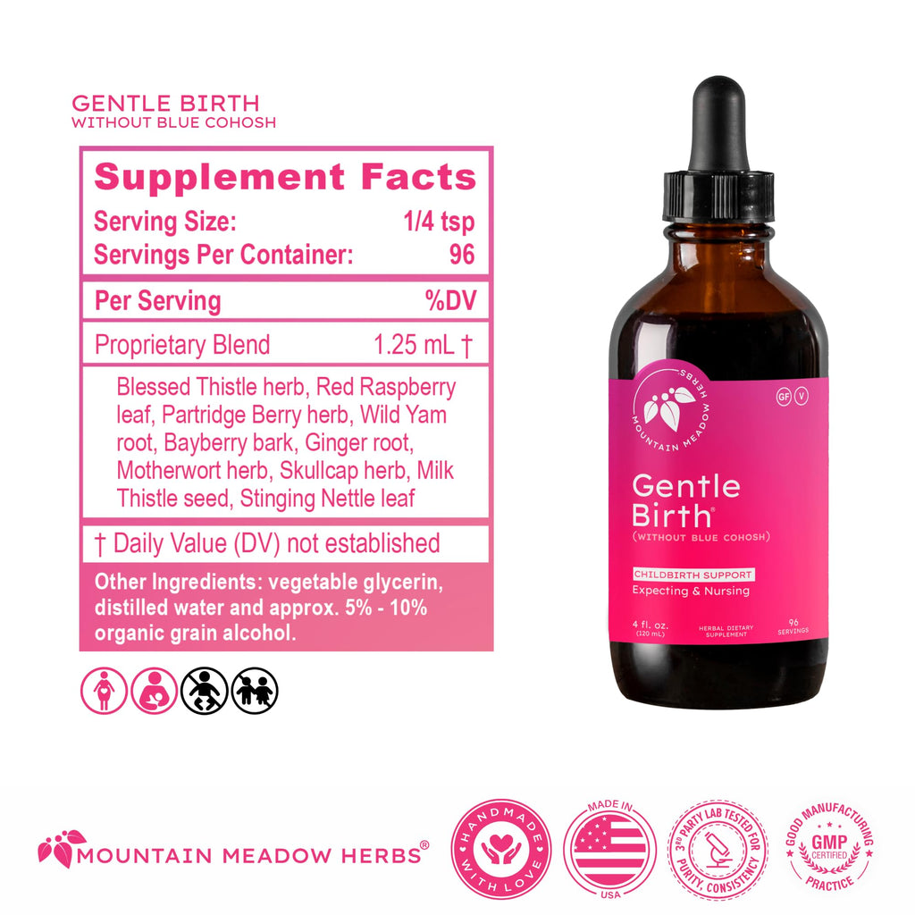 birth prep herbal extract for mothers