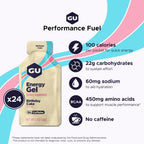 Birthday cake flavour energy gels