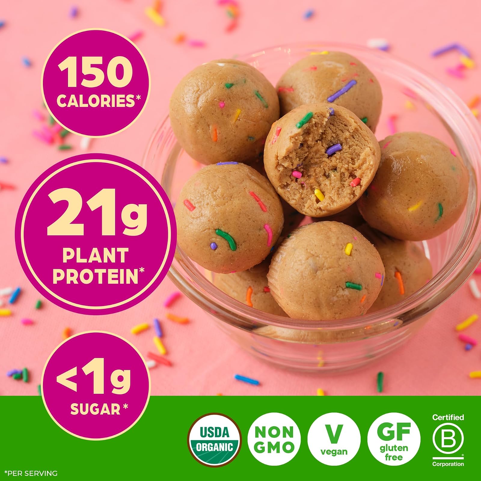 birthday cake flavour protein supplement