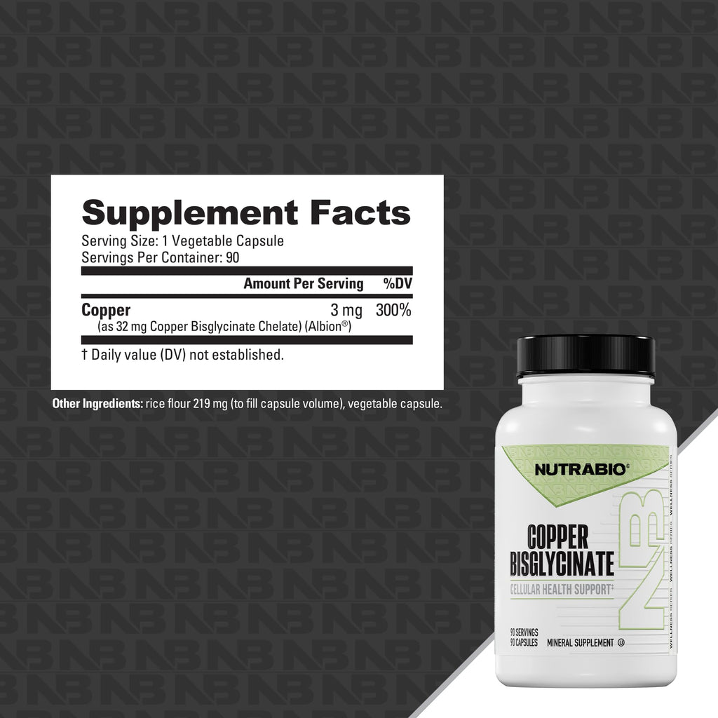 bisglycinate copper for better absorption
