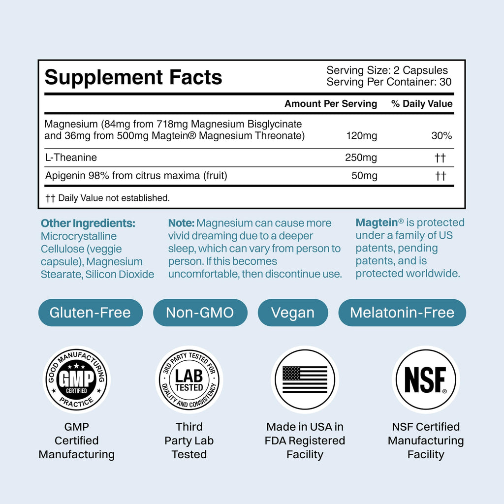 bisglycinate magnesium for restful nights