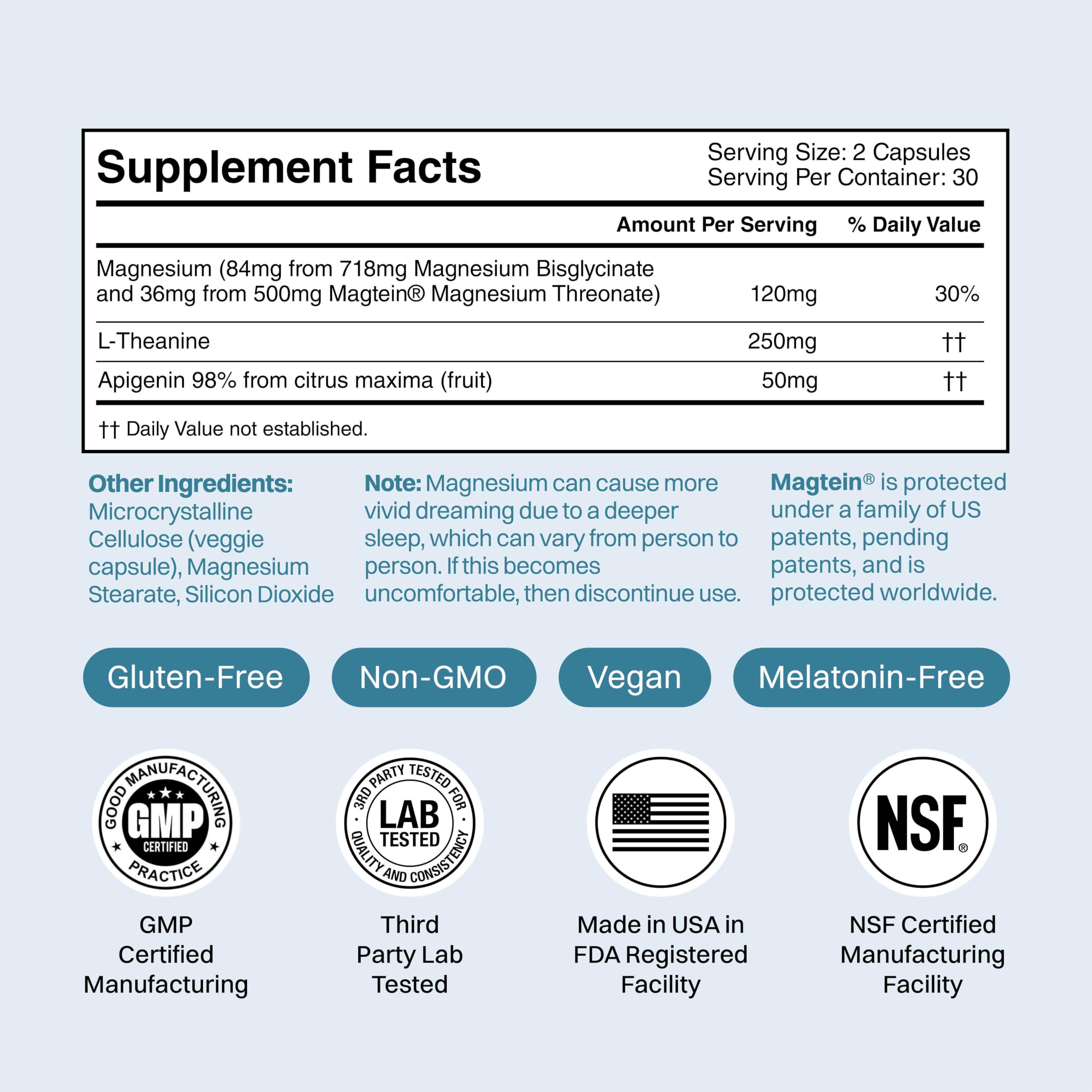 bisglycinate magnesium for restful nights