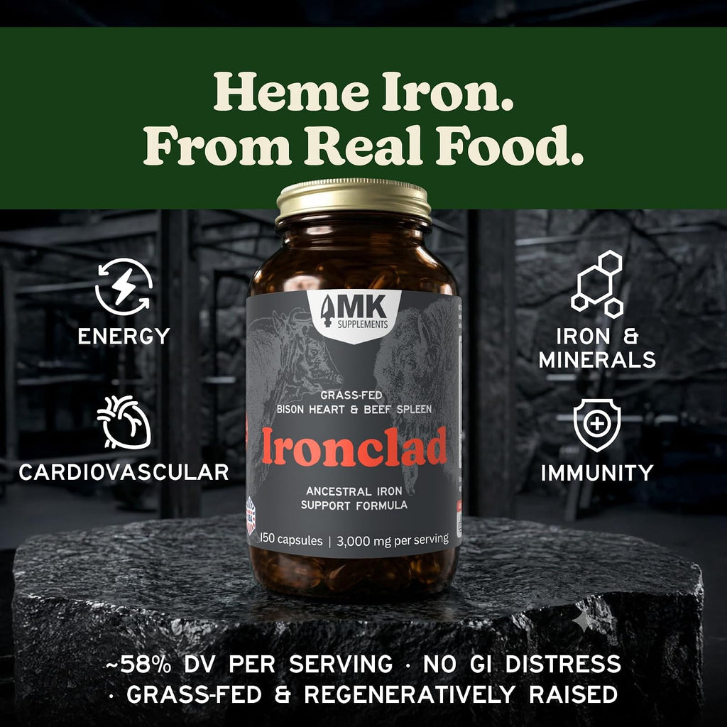 bison heart iron supplement benefits