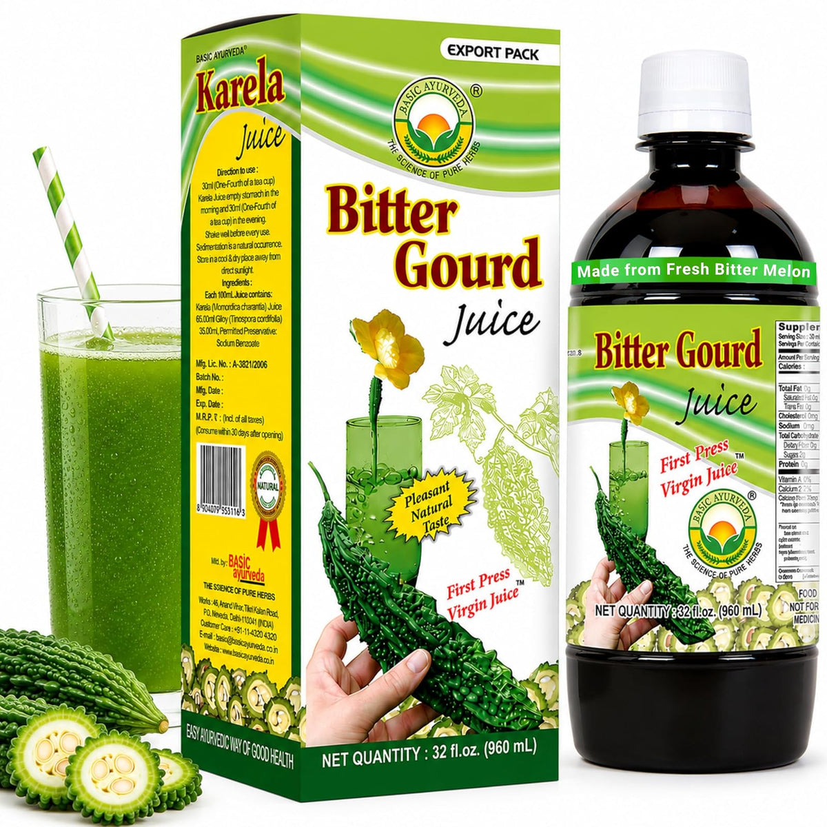 Bitter gourd juice health benefits