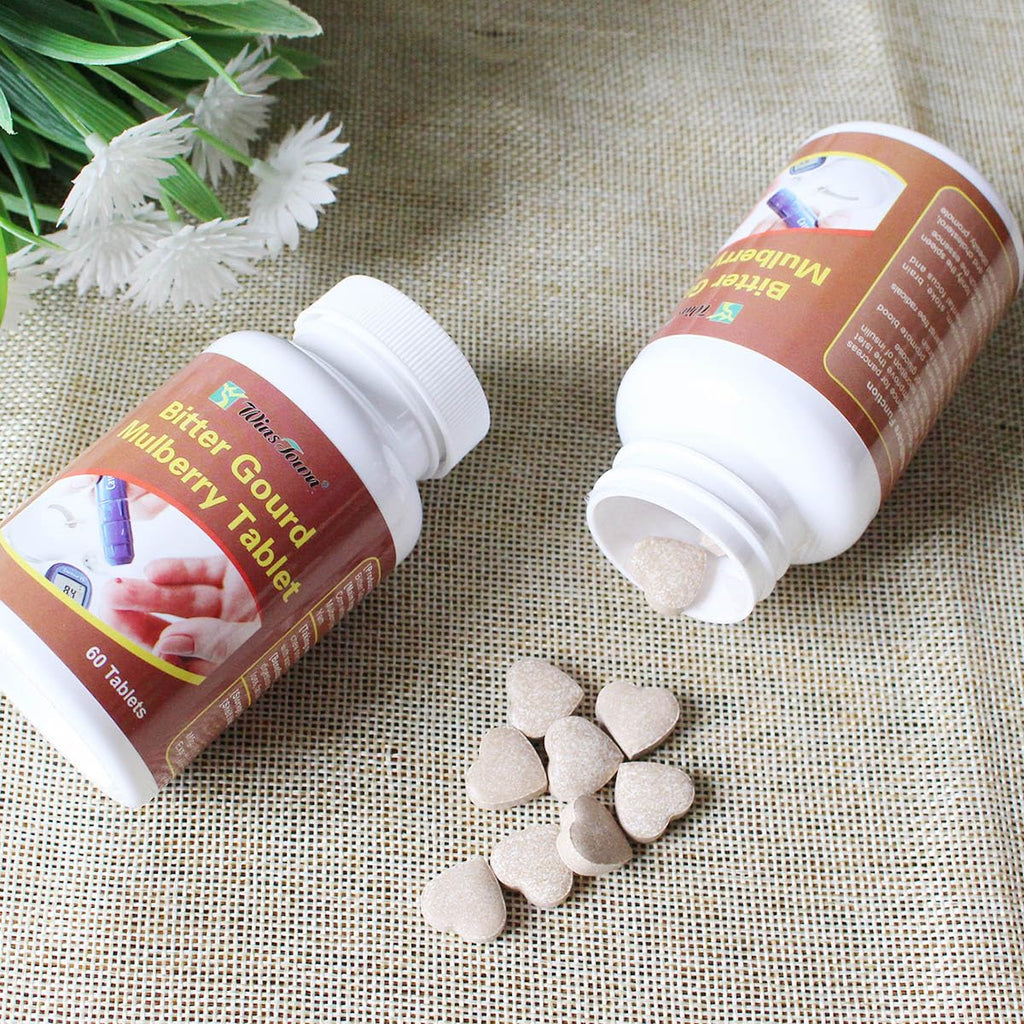Bitter Gourd Mulberry tablets for energy boost