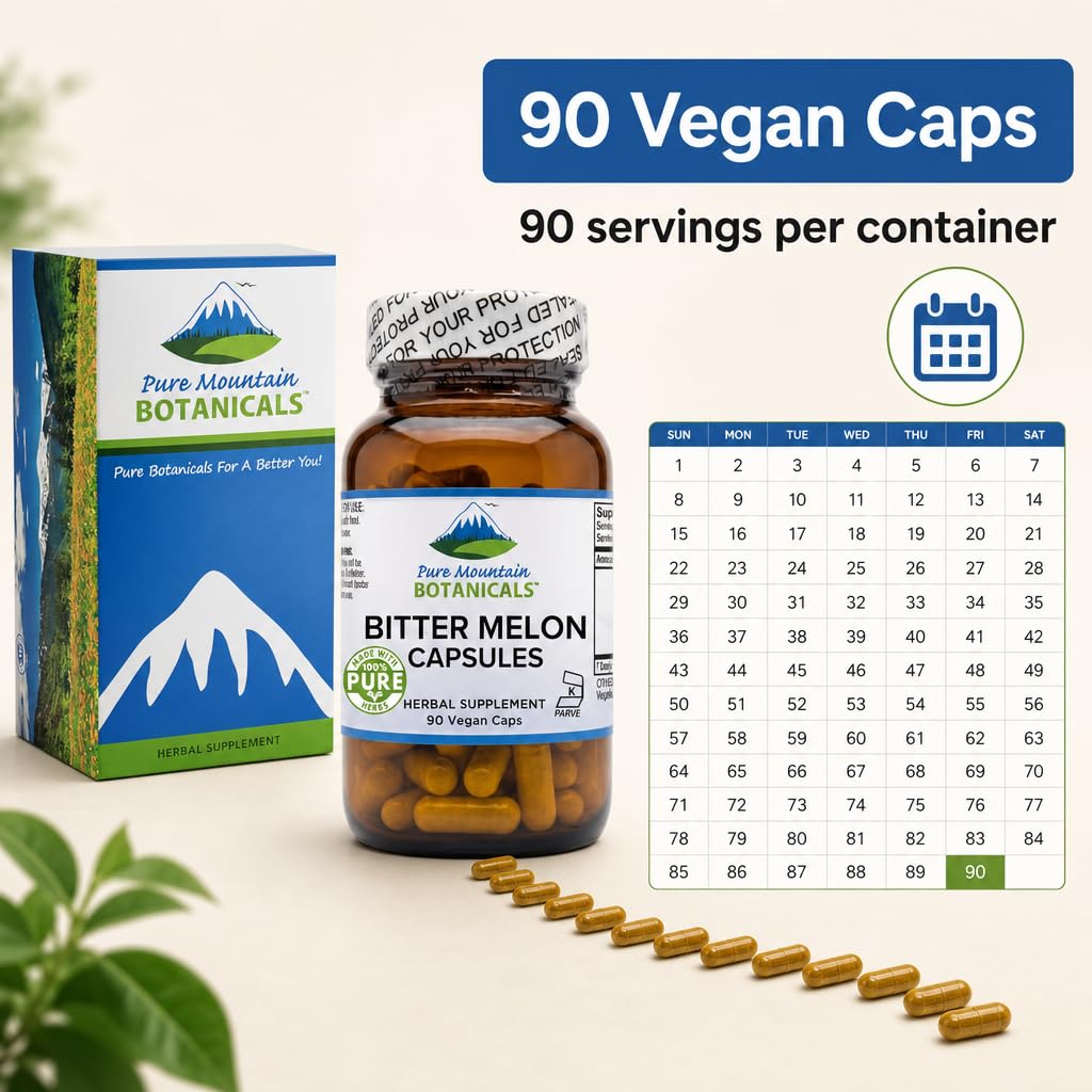bitter melon capsules for energy