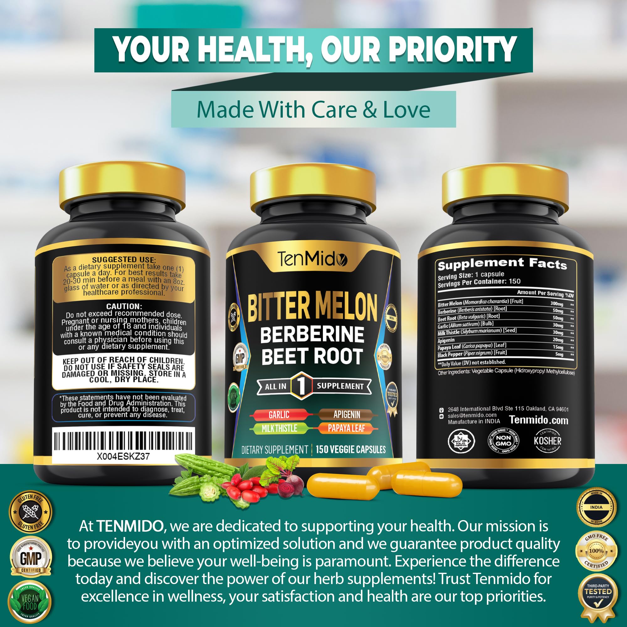 Bitter Melon Capsules for immunity