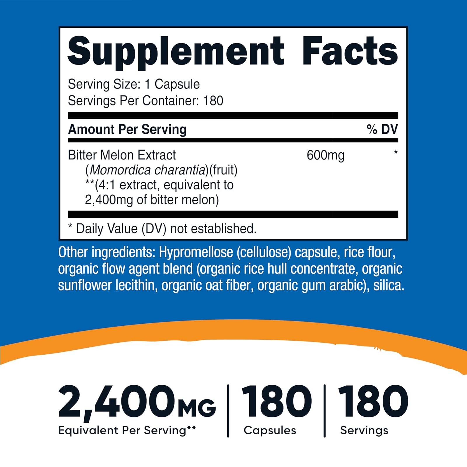 Bitter Melon capsules for men