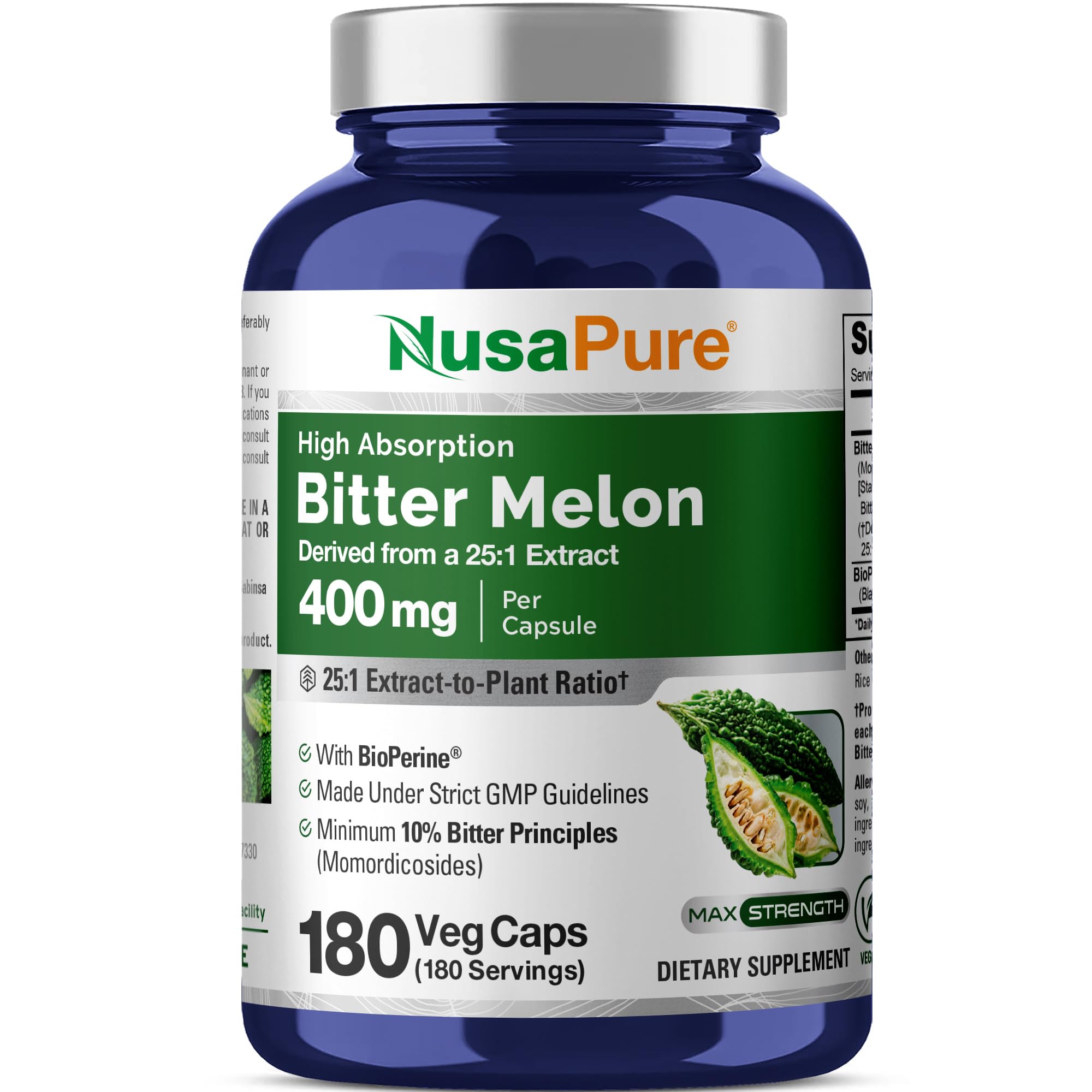 Bitter Melon karela extract capsules