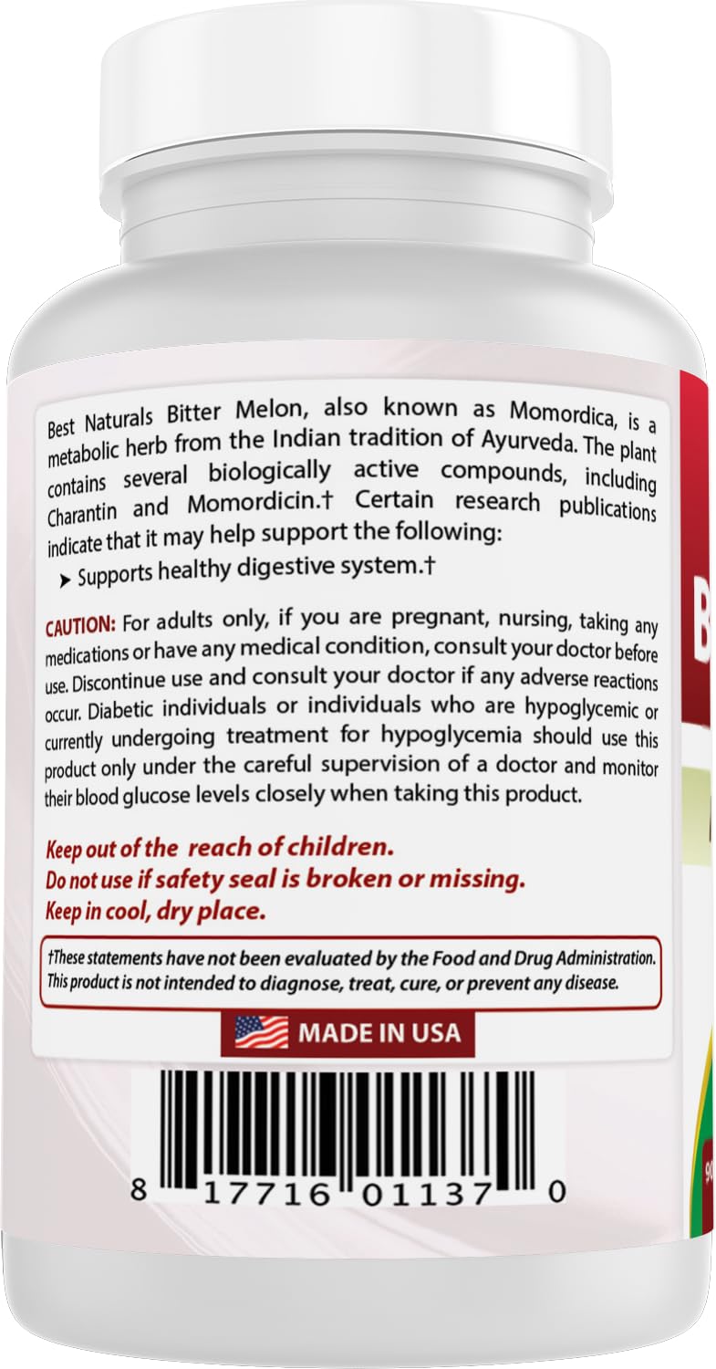Bitter melon multivitamin for seniors