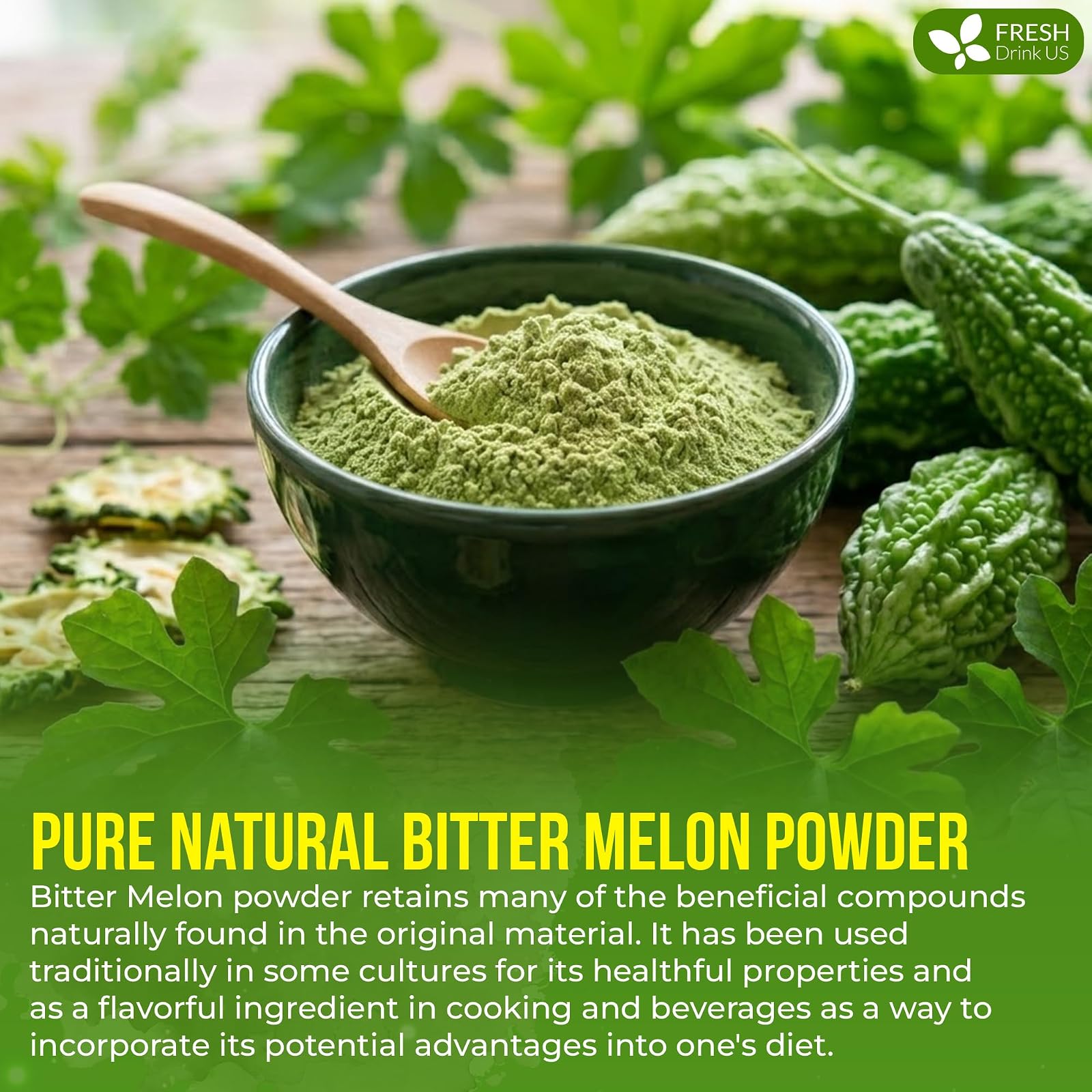 bitter melon powder for wellness