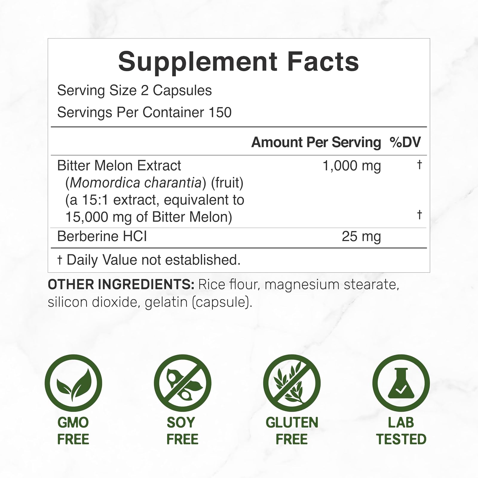 Bitter Melon supplement for women