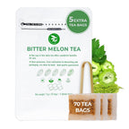 bitter melon tea bags for wellness