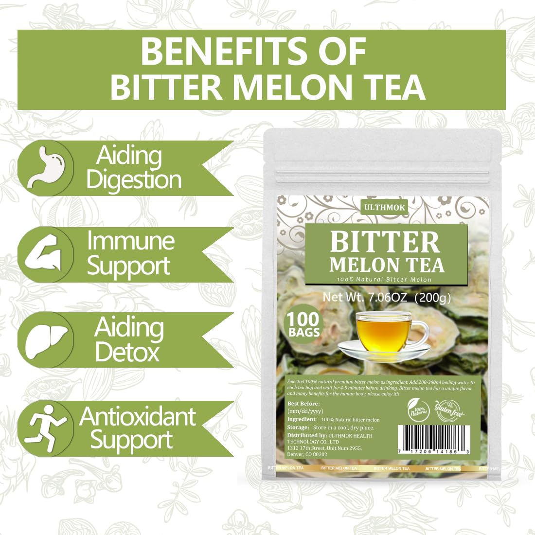 bitter melon tea for wellness