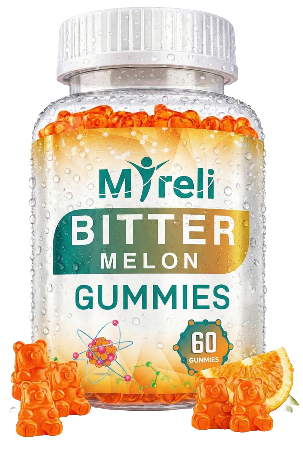 Bitter Melon vegan gummies for health
