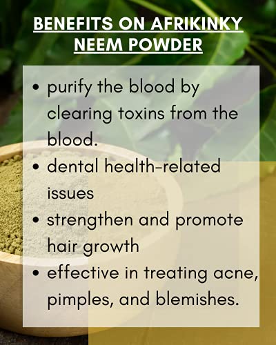 bitter neem powder for detoxification