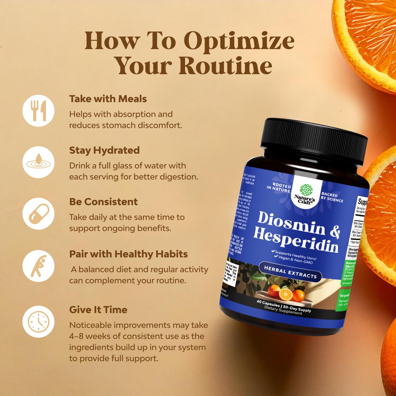 Bitter Orange extract for vein wellness