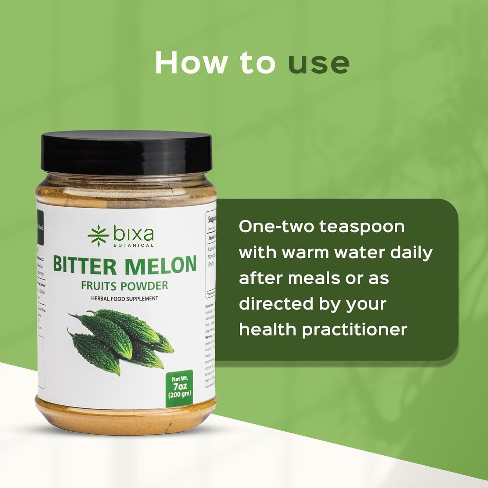 bixa botanical bitter melon benefits