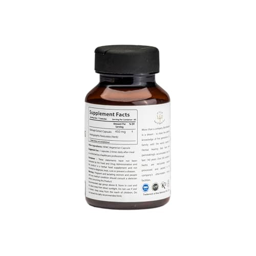 bixa BOTANICAL herbal capsules for wellness