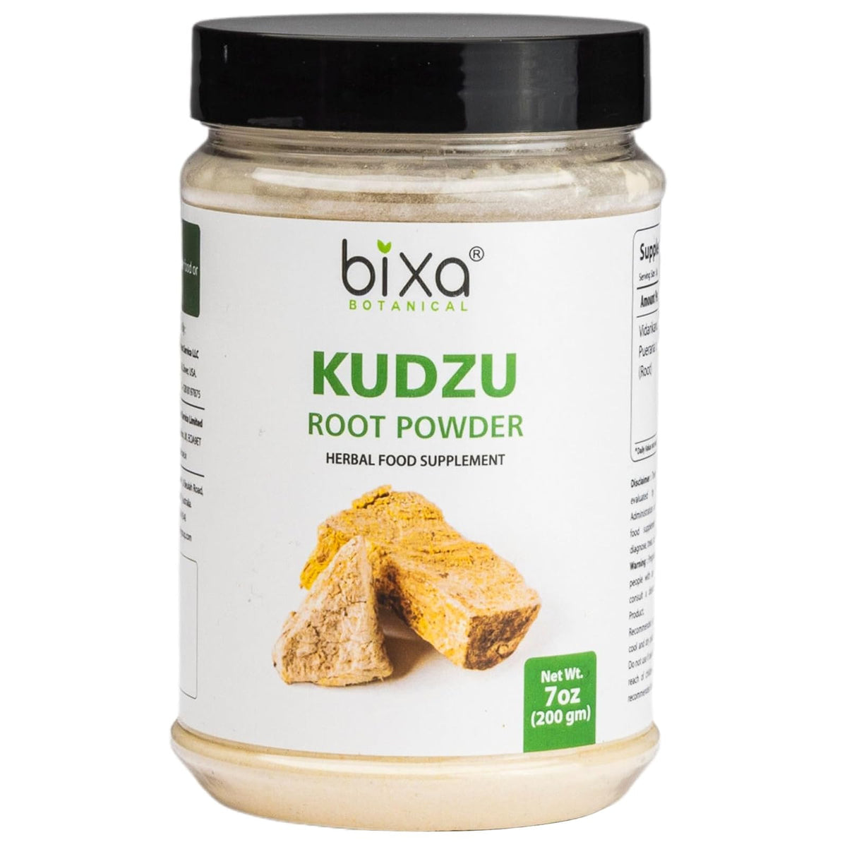 bixa botanical kudzu root powder