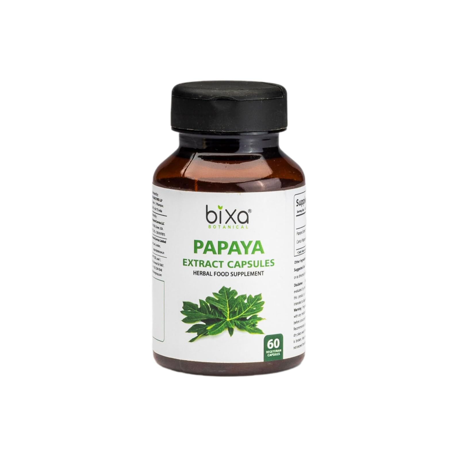 bixa BOTANICAL Papaya Leaf Extract benefits