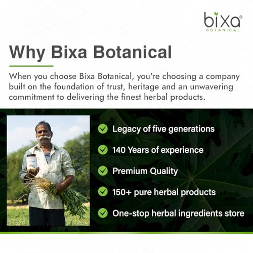 bixa BOTANICAL psyllium husk powder for gut health