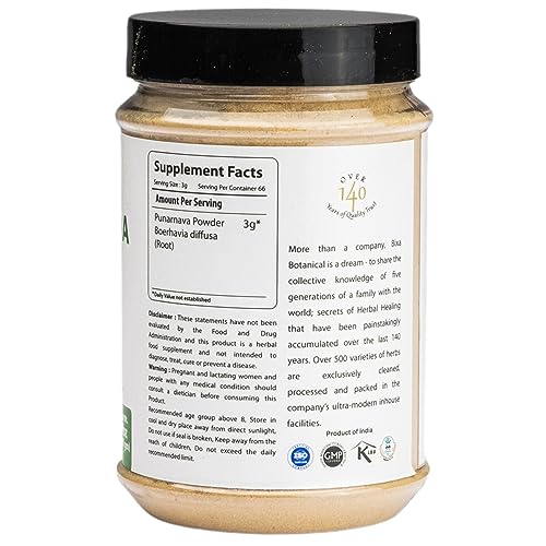 bixa BOTANICAL Punarnava powder for energy