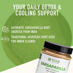 bixa BOTANICAL Sarsaparilla for gut health