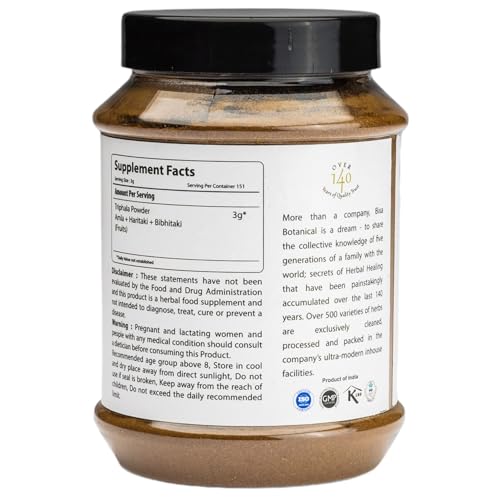 bixa BOTANICAL triphala benefits