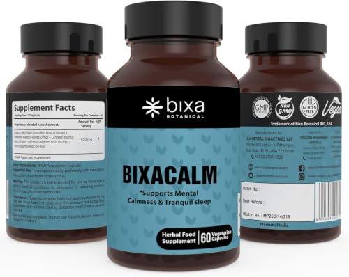 bixa BOTANICAL valerian for stress relief