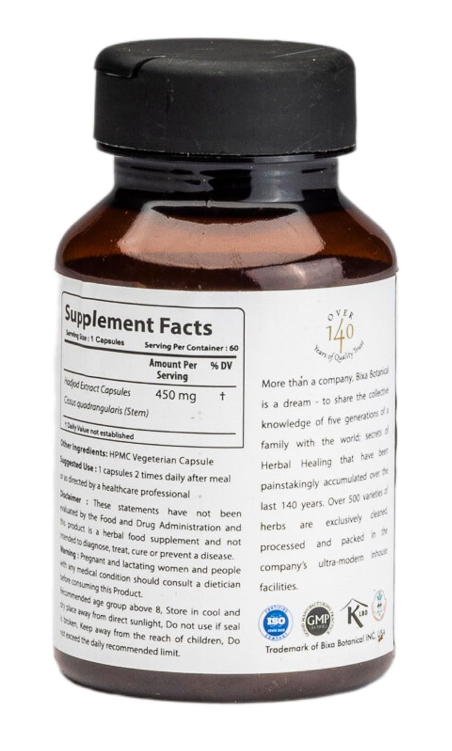 bixa cissus quadrangularis extract