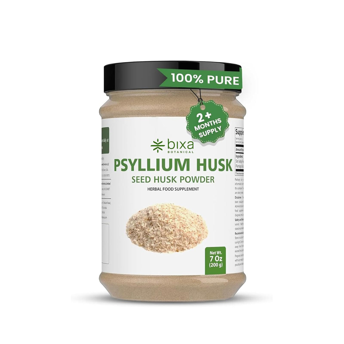 bixa psyllium husk powder for digestion