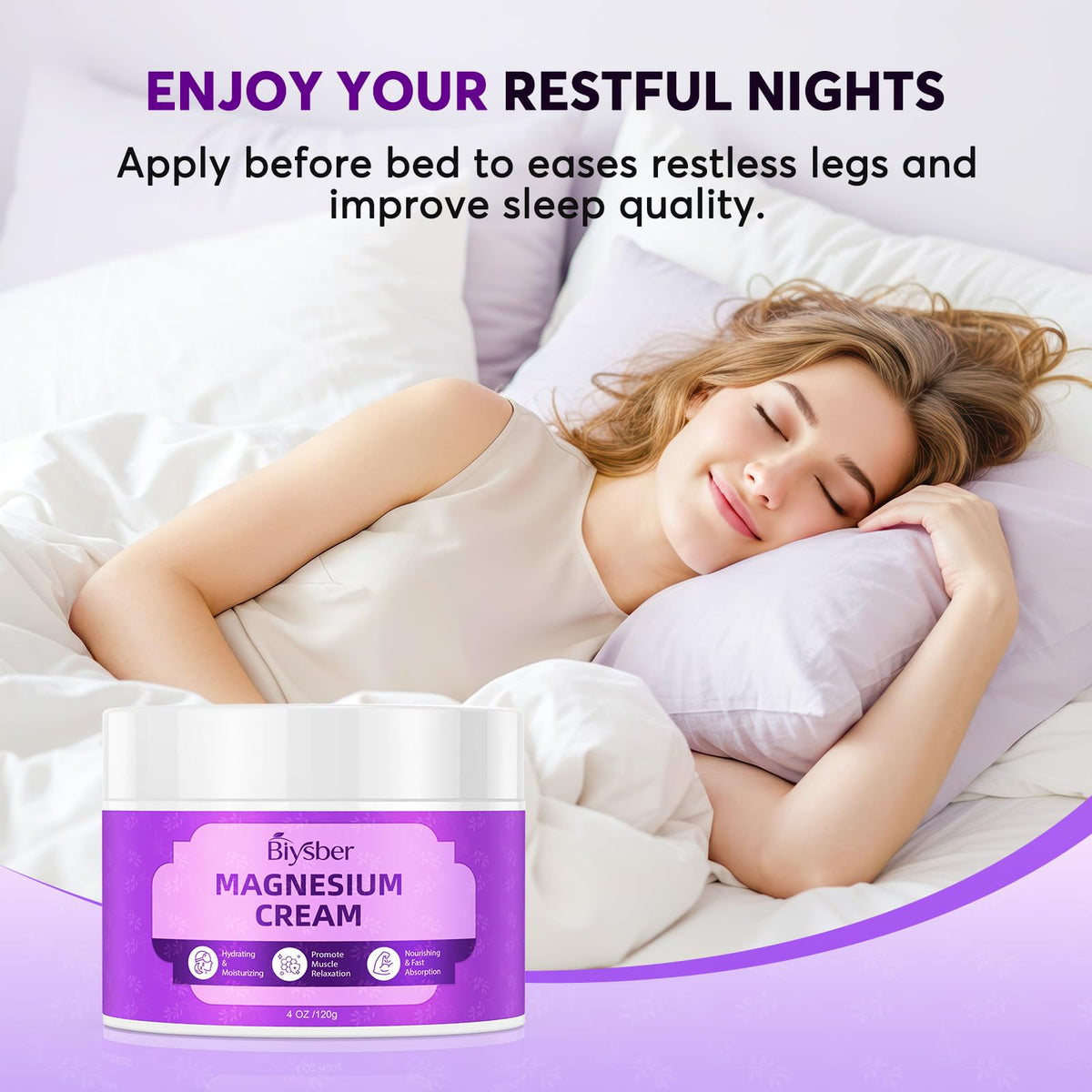 BIYSBER magnesium cream for pain relief
