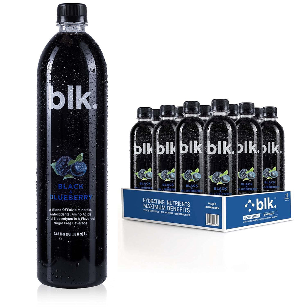 Black & Blueberry trace minerals water