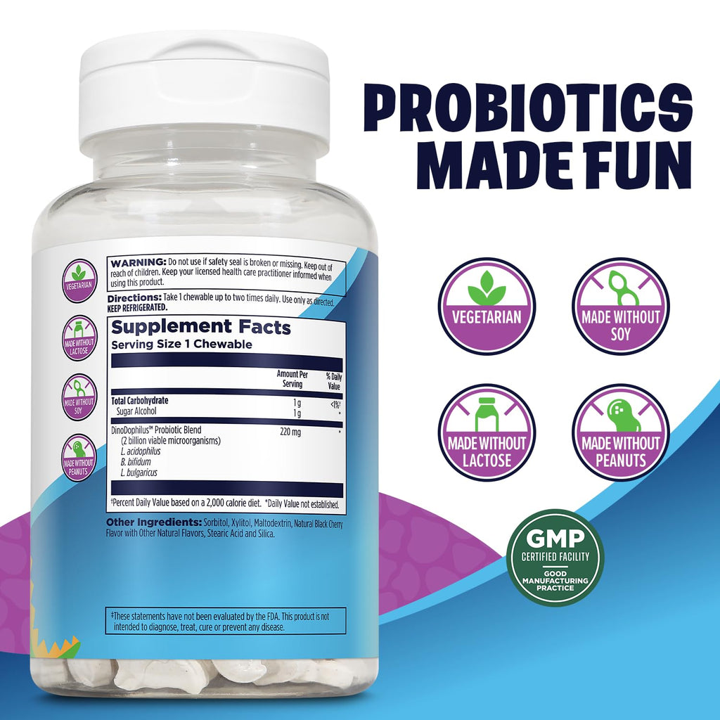 black cherry flavour probiotic for children